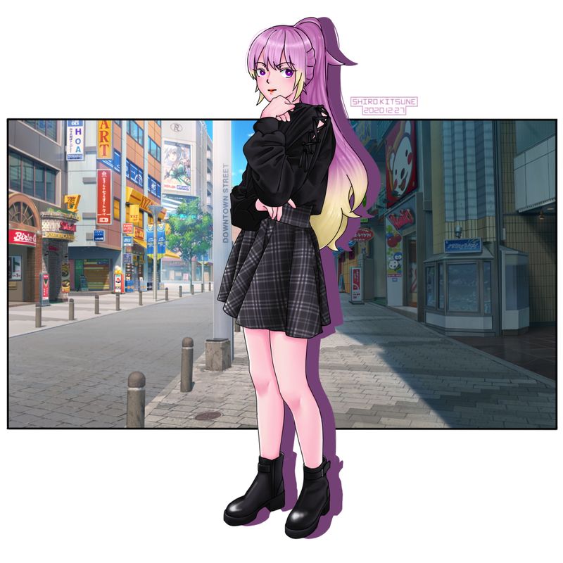 [Shiro.Kitsune ] โพสต์เเรกไม่มีไร เเค่จะมาบอกว่า • • • • • ฝากตัวด้วยนะ ...