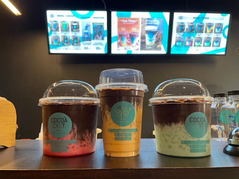 [The Layout of CNK] Cocoa เข้มข้นมาค่ะ วันนี้ลองรสสตอเบอร์รี่ ส้ม และ ...