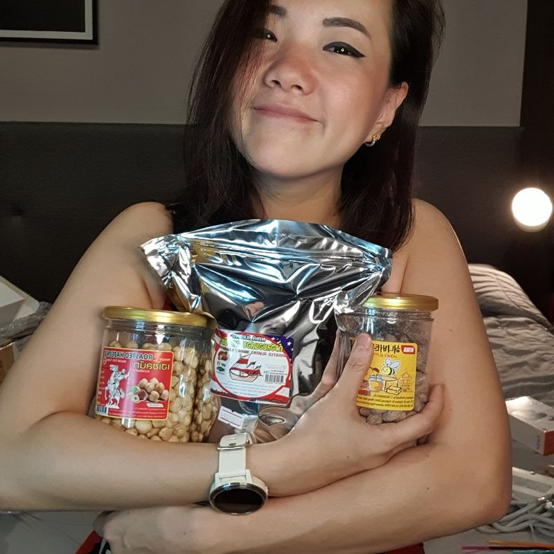 [Maeban Condo] วันนี้มีอะไรมาส่ง EP 96: อัลมอนด์อบพร้อมทาน รสธรรมชาติ 1kg. 314฿ อัลมอนด์อบพร้อม ...