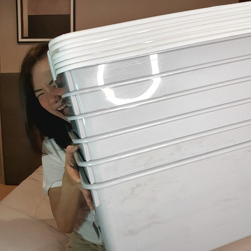 [Maeban Condo] วันนี้มีอะไรมาส่ง EP 100: กล่องพลาสติกอเนกประสงค์ เบสิโค รุ่น 2056 99฿ #แม่บ้าน ...