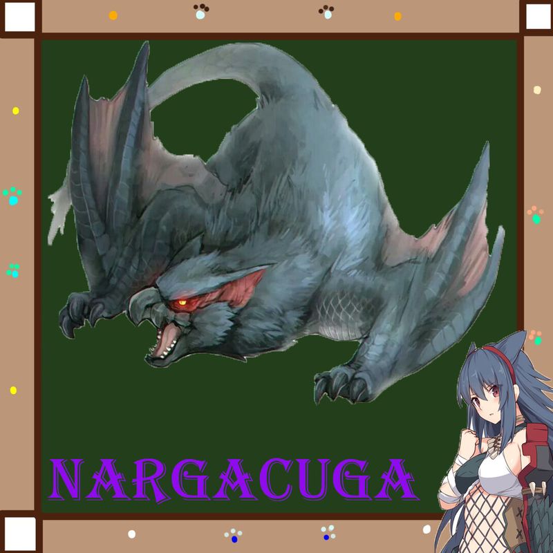 [TinyMonster] [TinyMonster] Nargacuga นักล่าสีดำ [Game] Monster Hunter ...