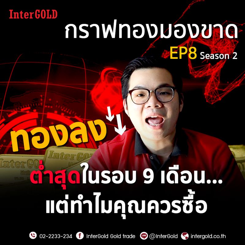 [InterGOLD Gold Trade] ราคาทองวันนี้ | ทองลงต่ำสุดในรอบ 9 เดือน แต่ทำไมควรซื้อ? อ่าน Content ...