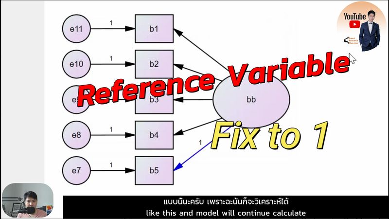 [SmartResearchThai] [HOW TO] Reference Variable to 1 ทำง่ายๆ แค่นี้เอง ...