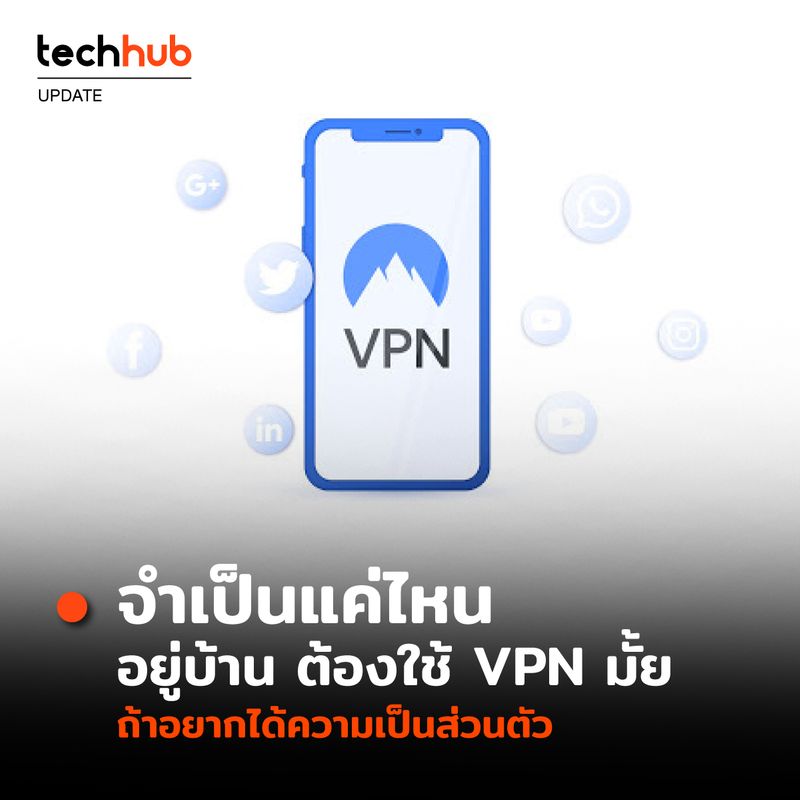 [Techhub] VPN เป็นบริการเพิ่มความปลอดภัยให้กับกิจกรรมออนไลน์ของเราด้วยการเข้ารหัสระหว่างการรับ ...