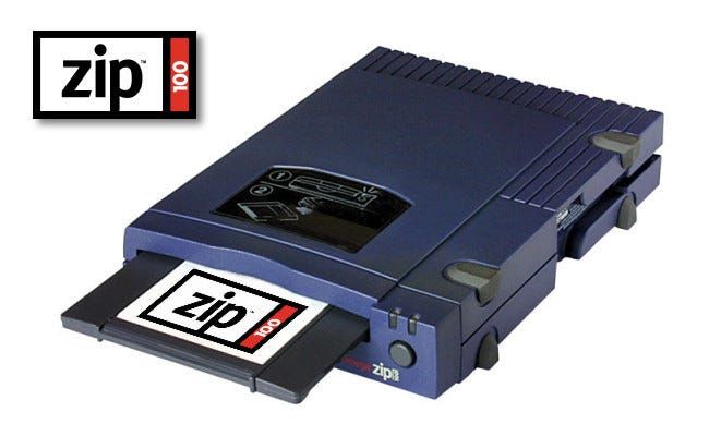 [The Time Machine 1976] Zip ไดรฟ์ (Zip drive) เป็นระบบจัดเก็บ floppy ...