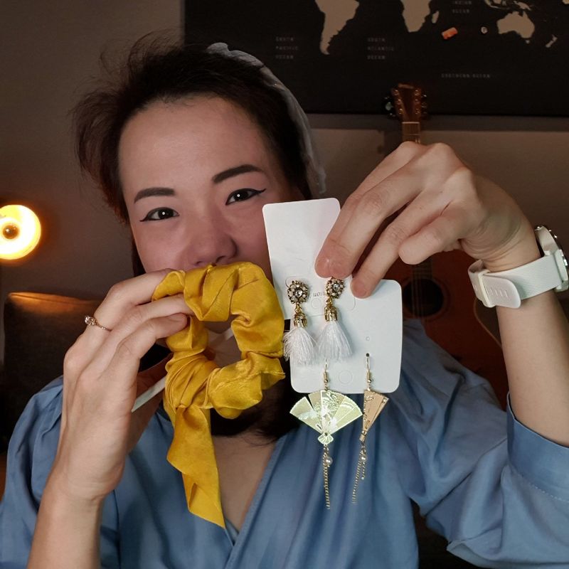 [Maeban Condo] วันนี้มีอะไรมาส่ง EP 148: รวมมิตร Accessories ต่างหูโลหะทรงพัดสไตล์จีน 39฿ https ...