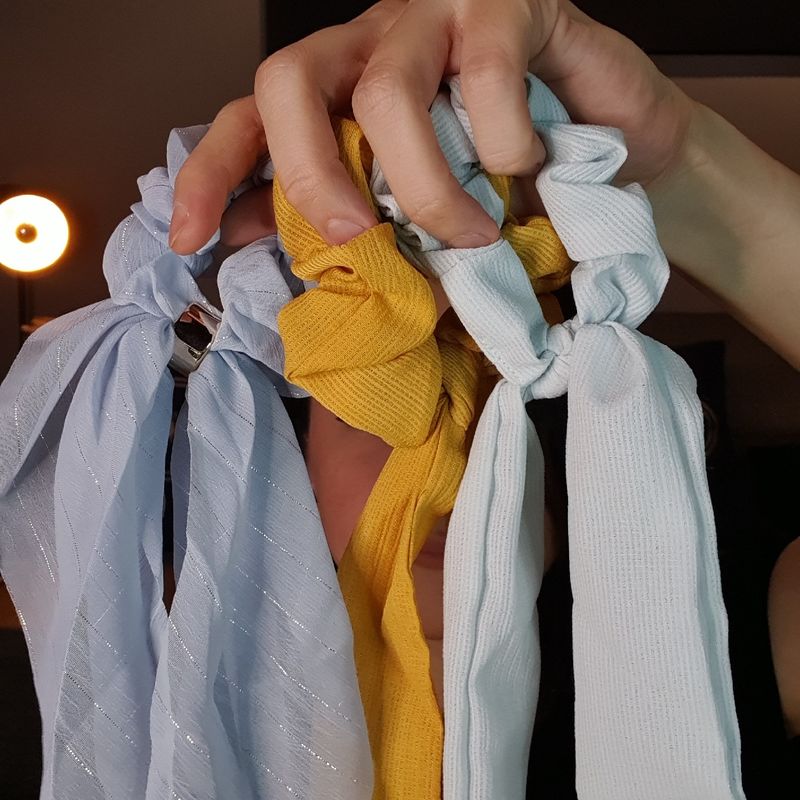 [Maeban Condo] วันนี้มีอะไรมาส่ง EP 169: รวมมิตรยางรัดผม ยางรัดผม แต่งโบว์ยาว 18฿ https://shp.ee ...