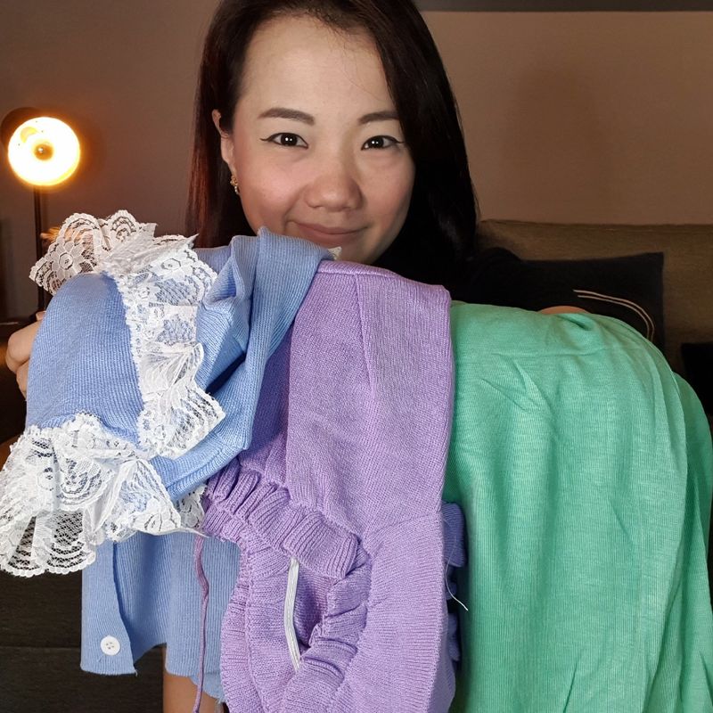 [Maeban Condo] วันนี้มีอะไรมาส่ง EP 170: รวมมิตรเสื้อผ้า เสื้อแขนสั้น แต่งลูกไม้ 81฿ https://shp ...