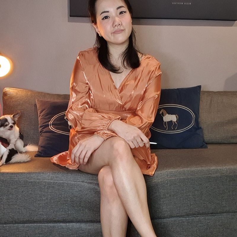 [Maeban Condo] วันนี้มีอะไรมาส่ง EP 177: จั๊มสูทซาตินแต่งกระโปรง 300฿ https://shp.ee/k42ieep ติด ...