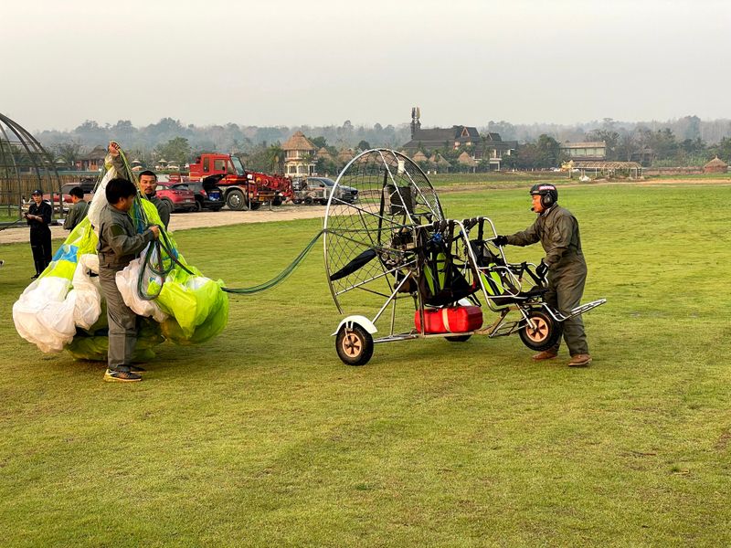 [The Casual.Tech] Chiang Mai trip: First paramotor flight เที่ยว ...