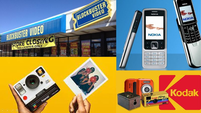 [ยุคใหม่การตลาดของไทย] Blockbuster, Polaroid, Nokia และ Kodak สาเหตุ ...