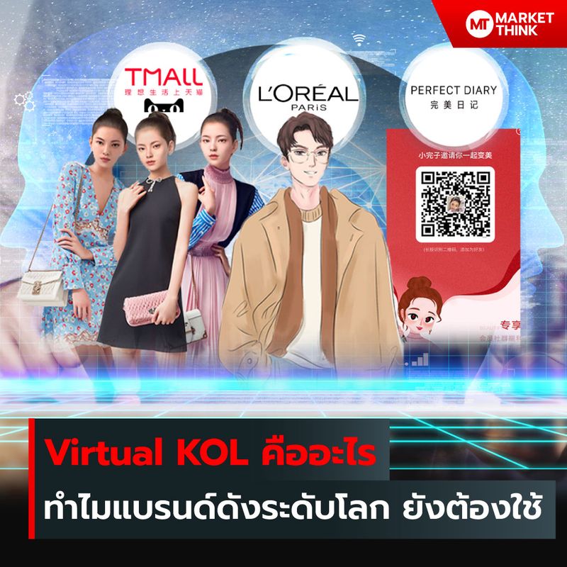 [MarketThink] Virtual KOL คืออะไร ทำไมแบรนด์ดังระดับโลก ยังต้องใช้ ...