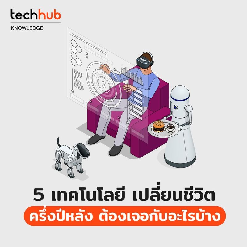 [Techhub] 5 เทคโนโลยี เปลี่ยนชีวิต ครึ่งปีหลัง 2021 ต้องเจอกับอะไรบ้าง ต้องยอมรับเทคโนโลยีได้ ...