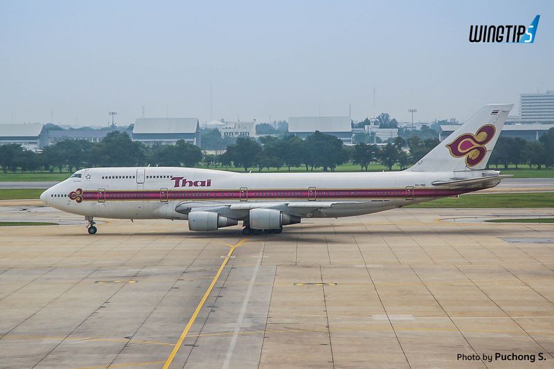[Wingtips เล่าเรื่องการบิน] อีกหนึ่งของของหายาก! Boeing 747-300 ที่การ ...