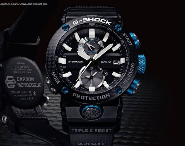 [CASIO G-SHOCK FC] GWR-B1000 วัสดุตัวเรือน / กรอบ: คาร์บอน