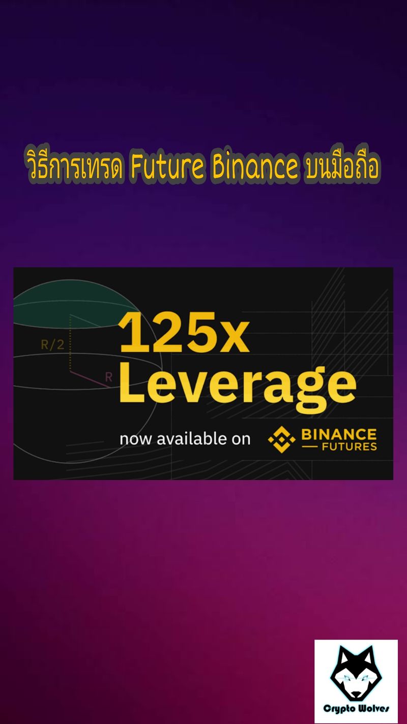 [Crypto Wolves] มาดูวิธีทำกำไรทั้งขาลงและขาขึ้น บน Future ของ Binance บนมือถือ ว่าต้องเริ่มจาก ...