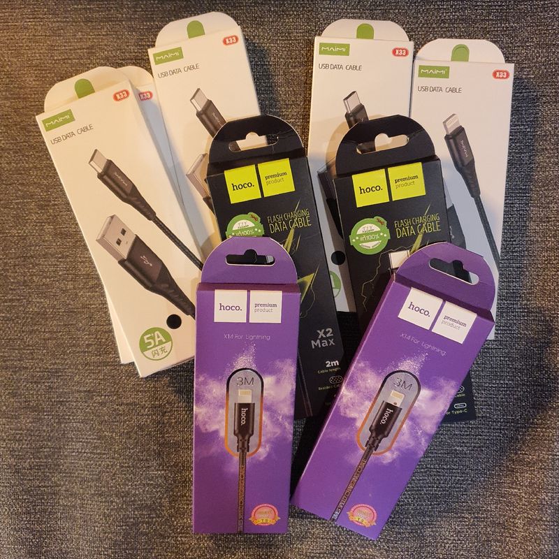 [Maeban Condo] วันนี้มีอะไรมาส่ง EP 282: รวมมิตรสายชาร์จ Hoco X14 3 เมตร 45฿ https://shp.ee ...