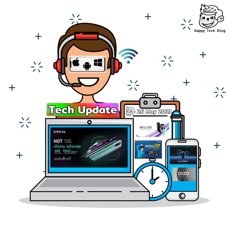 [Happy Tech Blog] Happy Tech Update - อัพเดทข่าวสาร วงการ Tech 26/5 ...