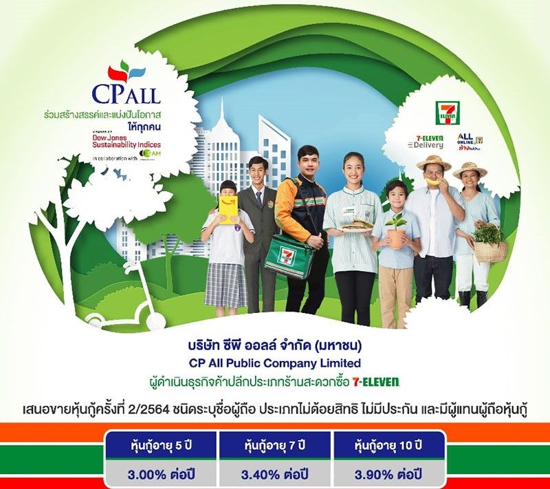 [ลงทุนหลังสวน] ซื้อหุ้นกู้ CPALL ได้ดอกเบี้ย 3.9% ดีกว่าซื้อหุ้น CPALL ...