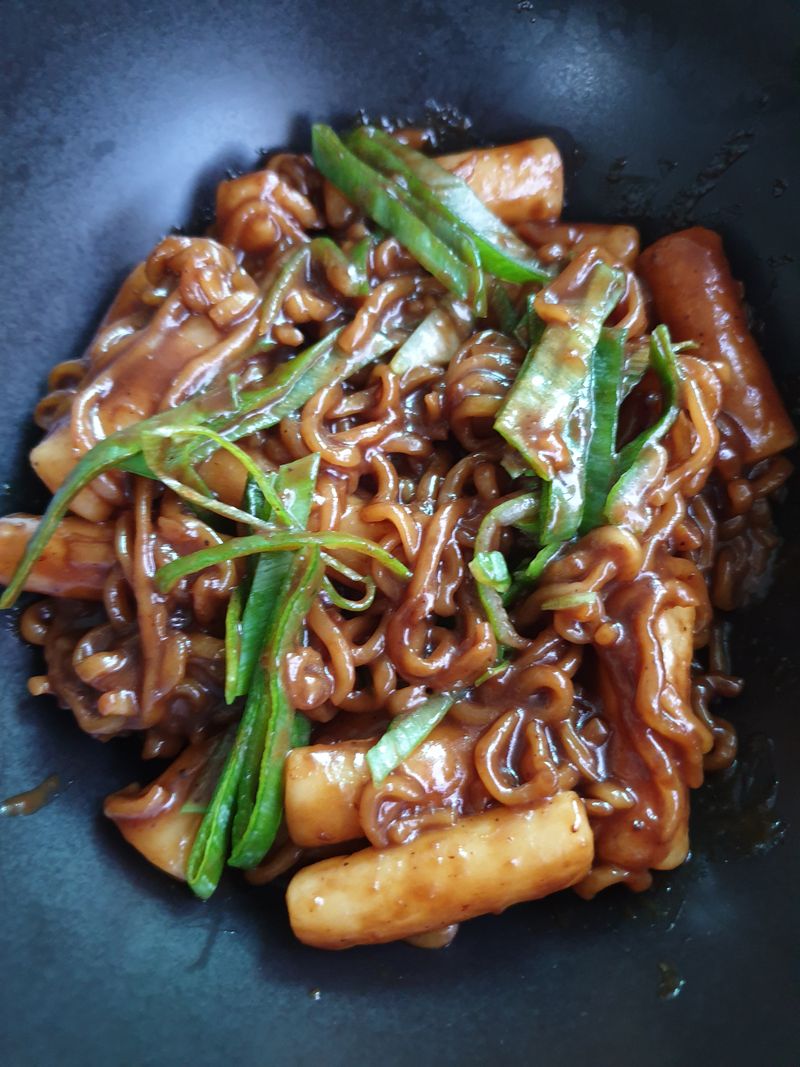 [ReborN2019 ] 🍝'CookTam' Japagetti Tokboki within 10min.👍 #YummY