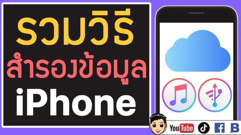 [Memologic] เช็คด่วน! รวมวิธีสำรองข้อมูลไอโฟน ไอแพด iCloud iTunes คอมพิวเตอร์ ที่คุณอาจไม่เคยรู้ ...