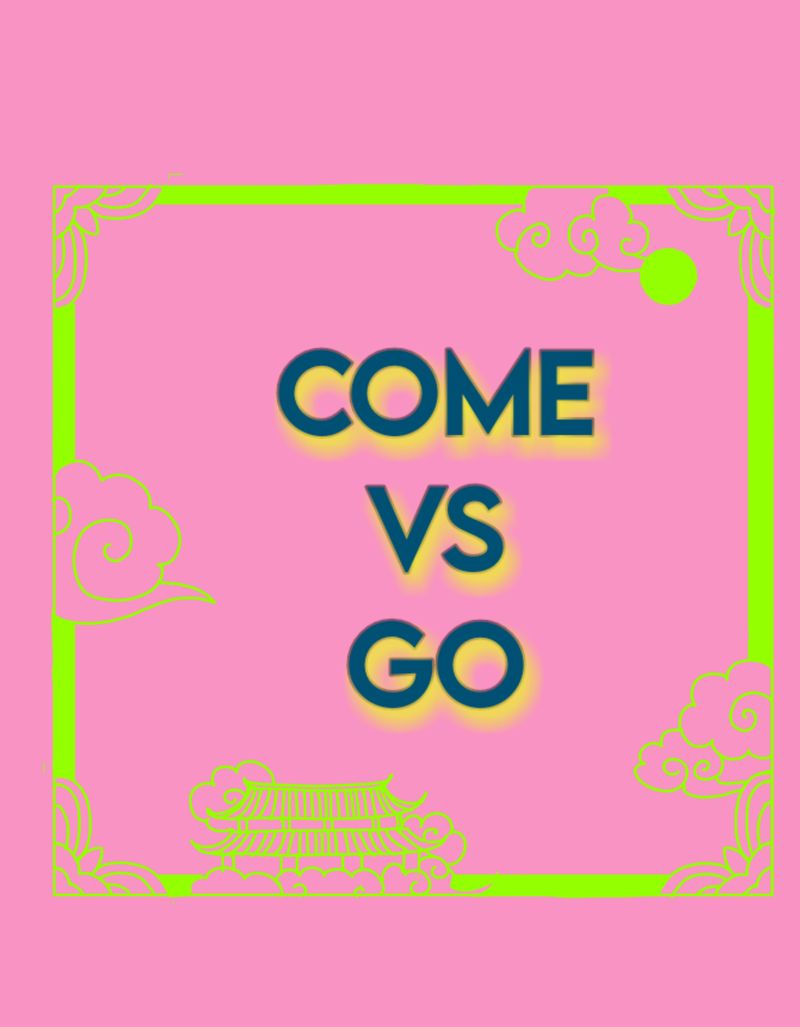 [Mivida] Come vs go ใช้ต่างกันอย่างไร? เชื่อกันว่าหลายคนคงเคยได้ยินคำ ...