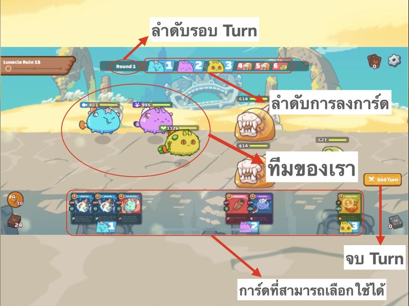 [เช้านี้] 🔵 Axie infinity Part 2 🔵 มาดูวิธีการเล่นเกมส์ Axie infinity ...