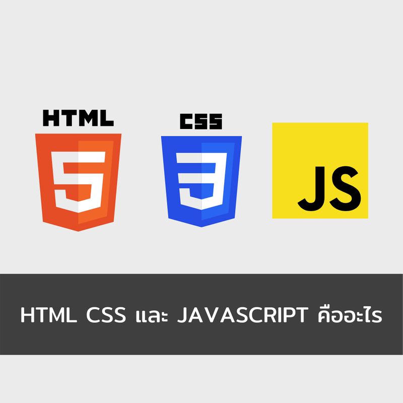 [TechMe] HTML CSS และ JAVASCRIPT คืออะไร