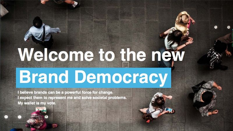 [การตลาดวันละตอน] [การตลาดวันละตอน] ตBrand Democracy แบรนด์คุณยืนข้าง ...