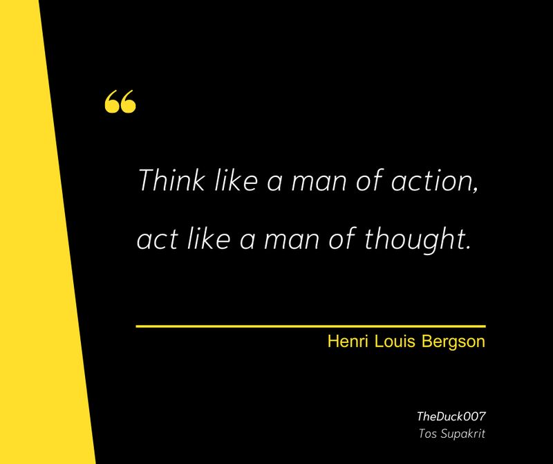 [TheDuck007] ชอบการเล่นคำ ไป-มา Think - Action / Act - Thought ตอนคิด ...