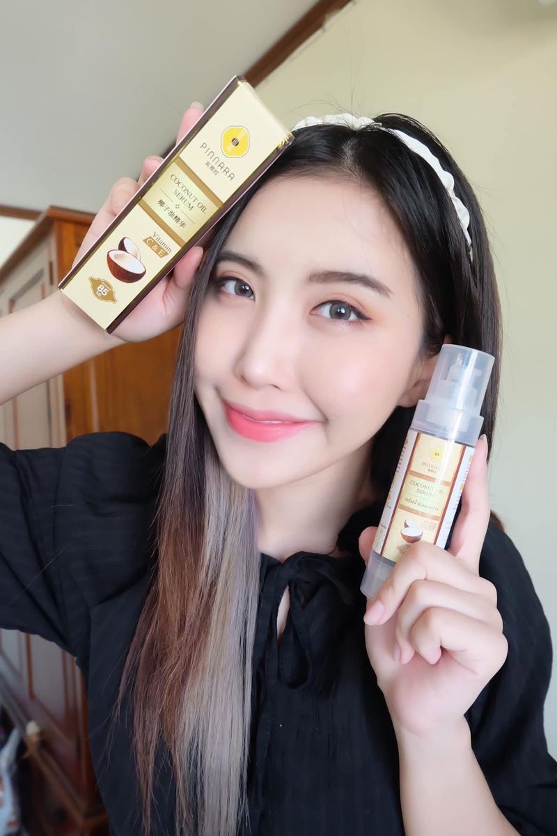 [เซรั่มน้ำมันมะพร้าวพิณนารา ] ตัวช่วยดีที่ใช้ได้ทั้งผิวหน้าผิวกายและ ...