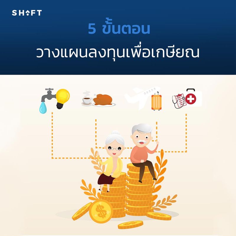 [SHiFT Your Future] 5 ขั้นตอน วางแผนลงทุนเพื่อเกษียณ เป้าหมายสำคัญในชีวิตของคนวัยทำงาน นอกจากจะ ...
