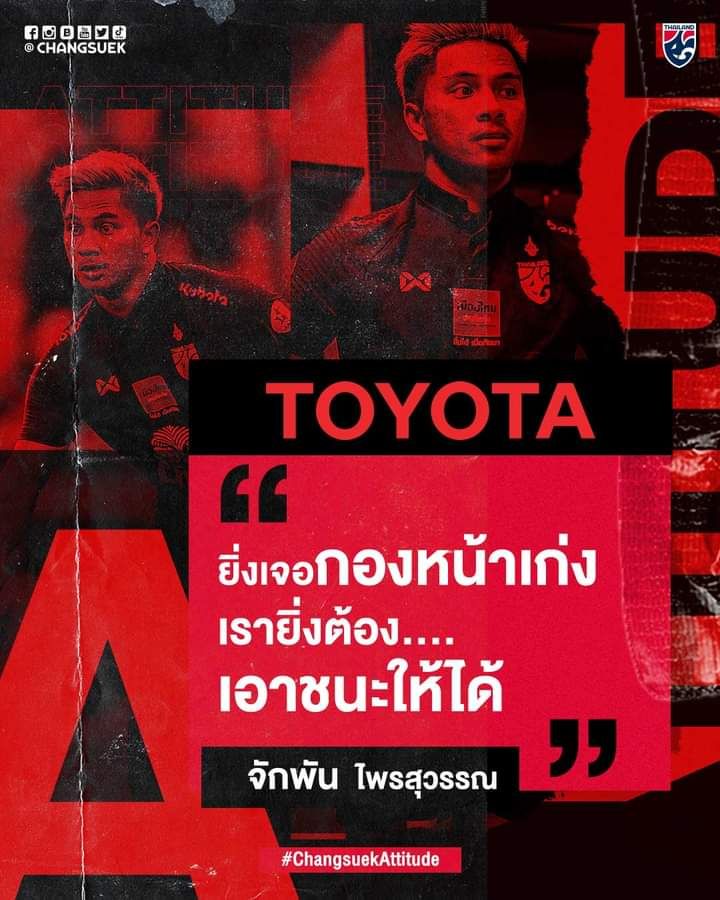 [changsuek] จักพัน ไพรสุวรรณ “ยิ่งเจอกองหน้าเก่ง เรายิ่งต้องเอาชนะให้ได้” #ChangsuekAttitude ...