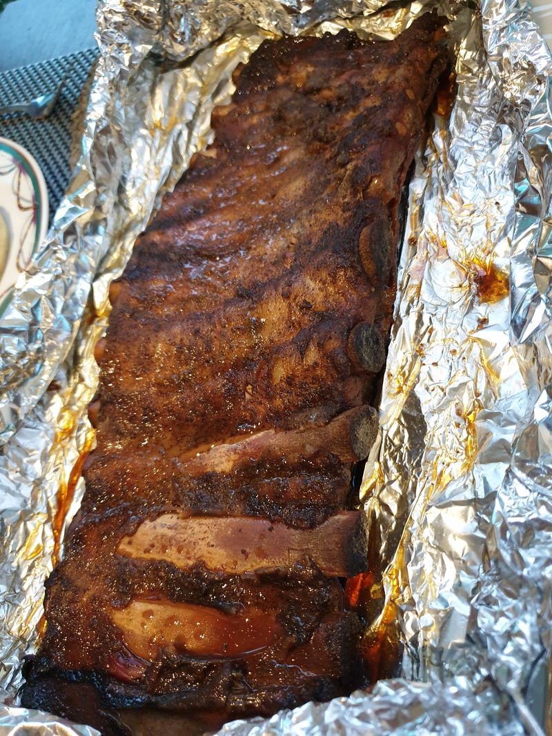 [ReborN2019 ] 🐷Ribs rack BBQ by goodsmoke😋 #goodsmokebbq