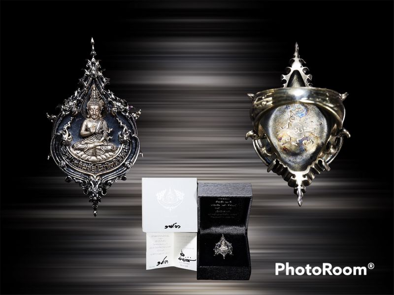 [Sumart Wanapisit] แหวนพระเงินรมดำ วาระที่ระลึก ๖๐ ปี ผลงาน ท่านอาจารย์เฉลิมชัย โฆษิตพิพัฒน์ ...