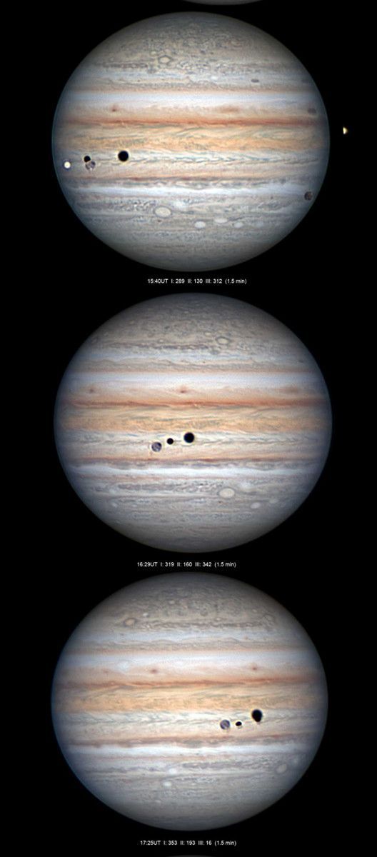[Everythinghobby] Wow ! Jupiter on 15 Aug.2021 |Triple Transit and ...