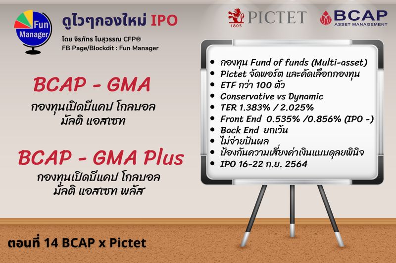 [Fun Manager] #ดูไวๆกองใหม่IPO ตอนที่ 14 #กองทุนสำเร็จรูป . BCAP x ...