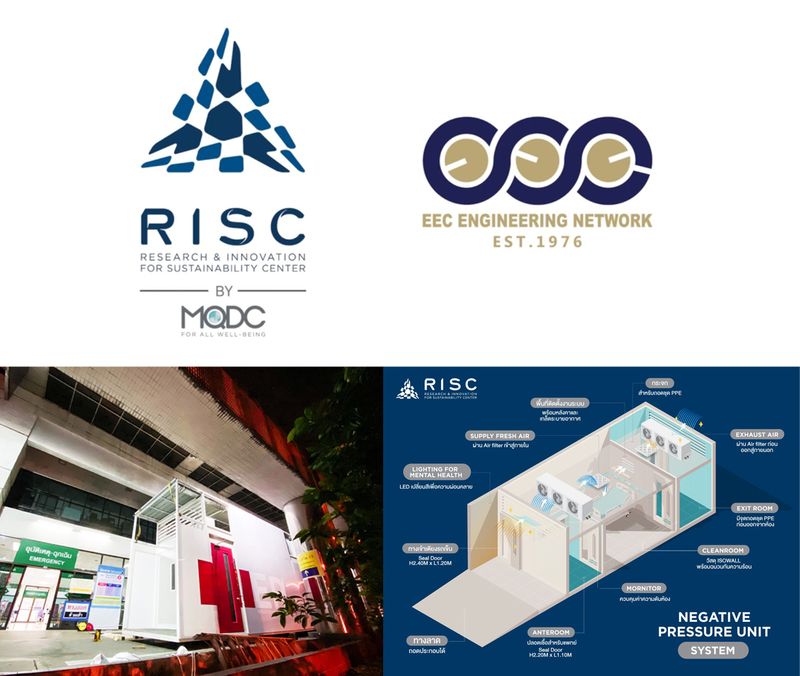 [EEC Engineering Network] RISC by MQDC จับมือ EEC เปิดตัวนวัตกรรม ห้องฉุกเฉินความดับลบ (Negative ...