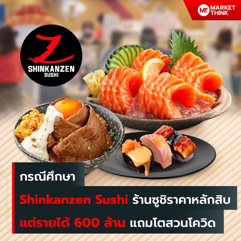 [MarketThink] กรณีศึกษา Shinkanzen Sushi ร้านซูชิราคาหลักสิบ แต่รายได้ ...