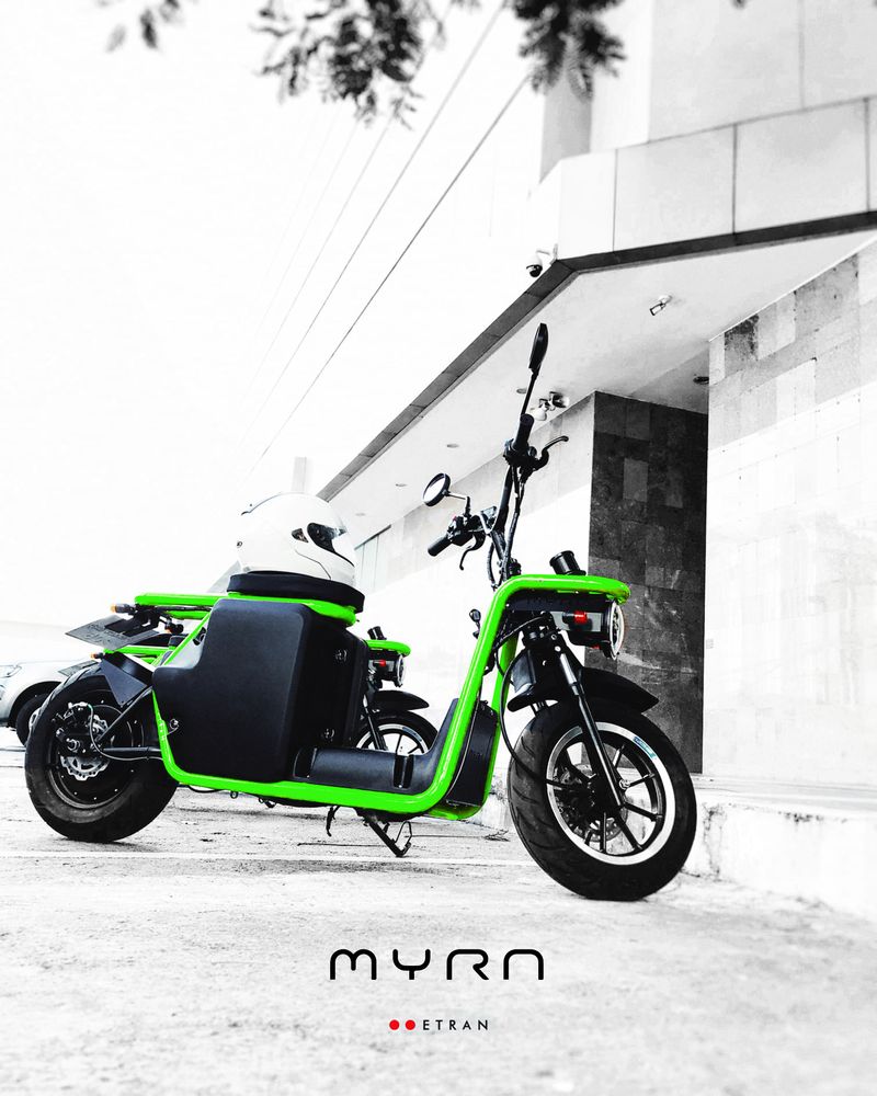 [Boy RC Club] สวัสดีค้าบ แจกความสดชื่นแต่เช้าด้วยรถจักรยานยนต์ไฟฟ้า ETRAN MYRA Neon Green เขียว ...