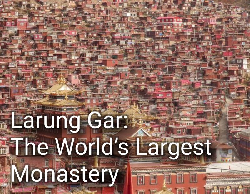 [Blockพูดได้byข้าวน้อยฯ] ลารุงการ์ Ralung Gar ดินแดนลึกลับในเมืองจีนที่ ...