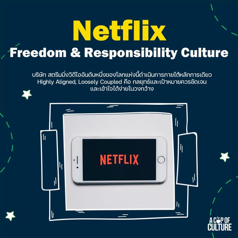 [A Cup of Culture] Netflix: Freedom & Responsibility Culture ในขณะที่ ...