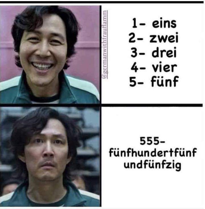 [Everythinghobby] 555 fünf fünf f ü n f เรียบร้อย... German for ...