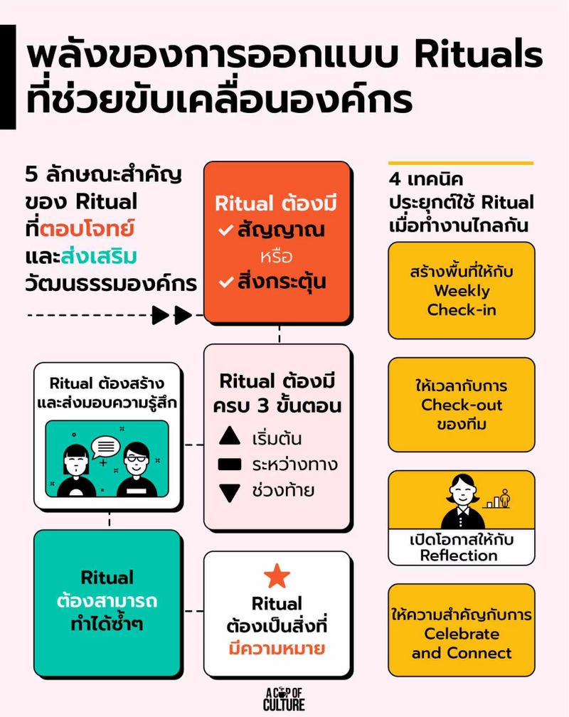[A Cup of Culture] พลังของการออกแบบ Rituals ที่ช่วยขับเคลื่อนองค์กร ...