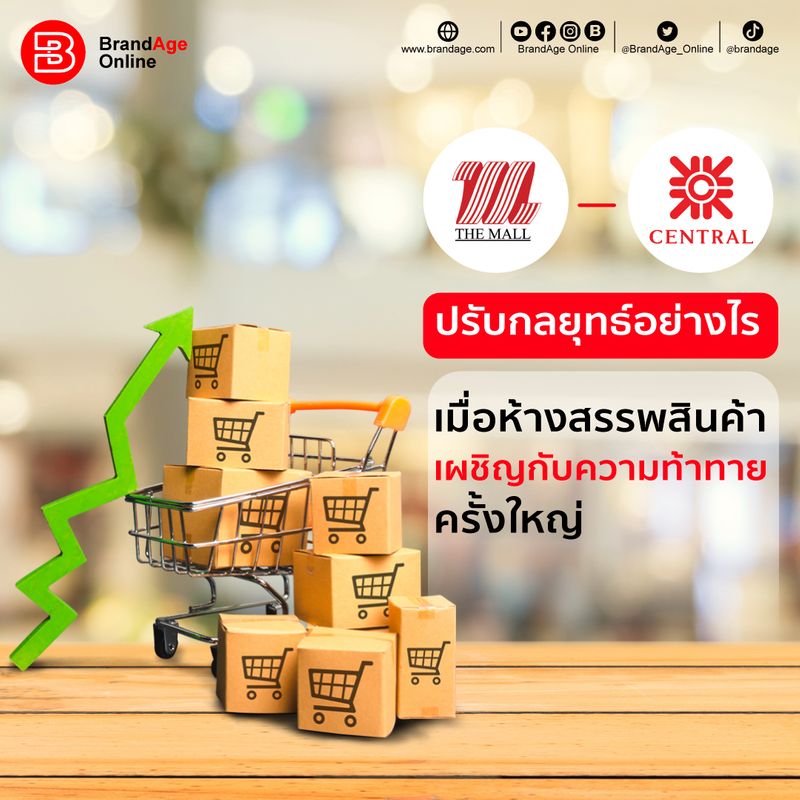 [BrandAge Online] “เดอะมอลล์ - เซ็นทรัล” ปรับกลยุทธ์อย่างไร เมื่อห้าง ...
