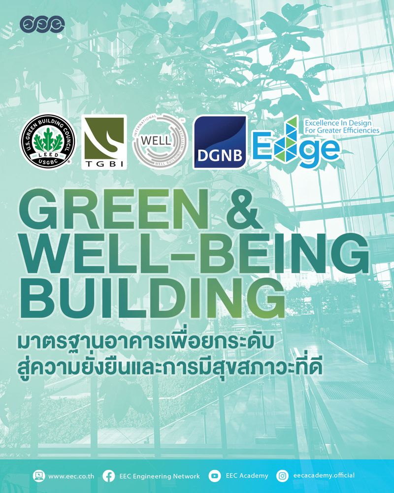 [EEC Engineering Network] GREEN & WELL-BEING BUILDING 🌳 มาตรฐานอาคาร ...