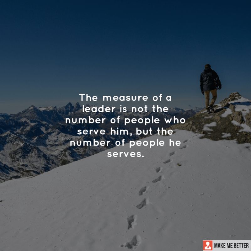 [Mission Is-Go-On] #คำคมประจำวัน - คุณค่าของผู้นำ คุณค่าของผู้นำไม่ได้ ...