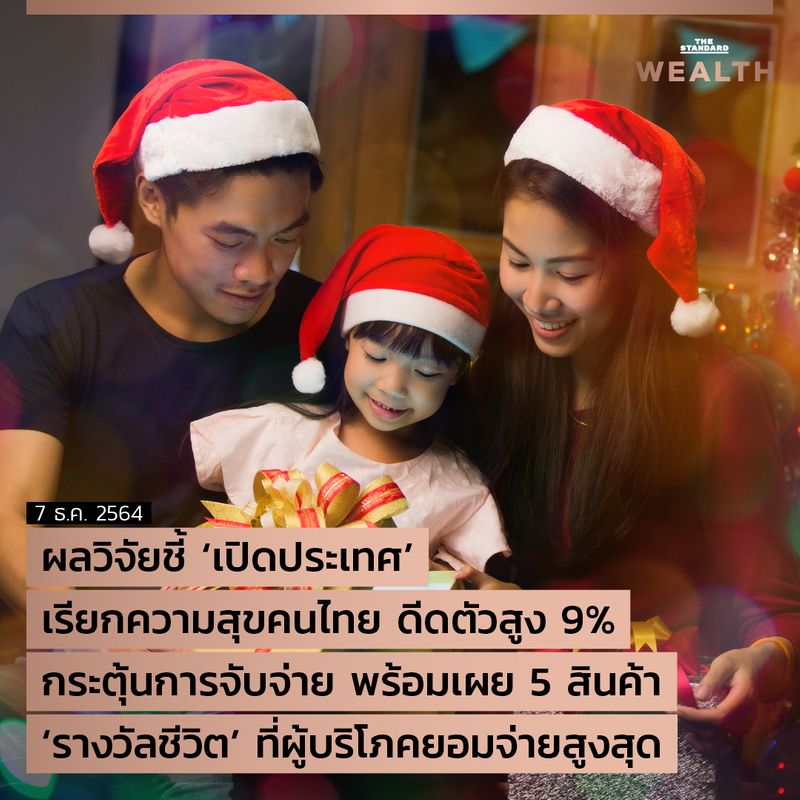 [THE STANDARD WEALTH] ผลวิจัยชี้ ‘เปิดประเทศ’ เรียกความสุขคนไทย ดีดตัว ...