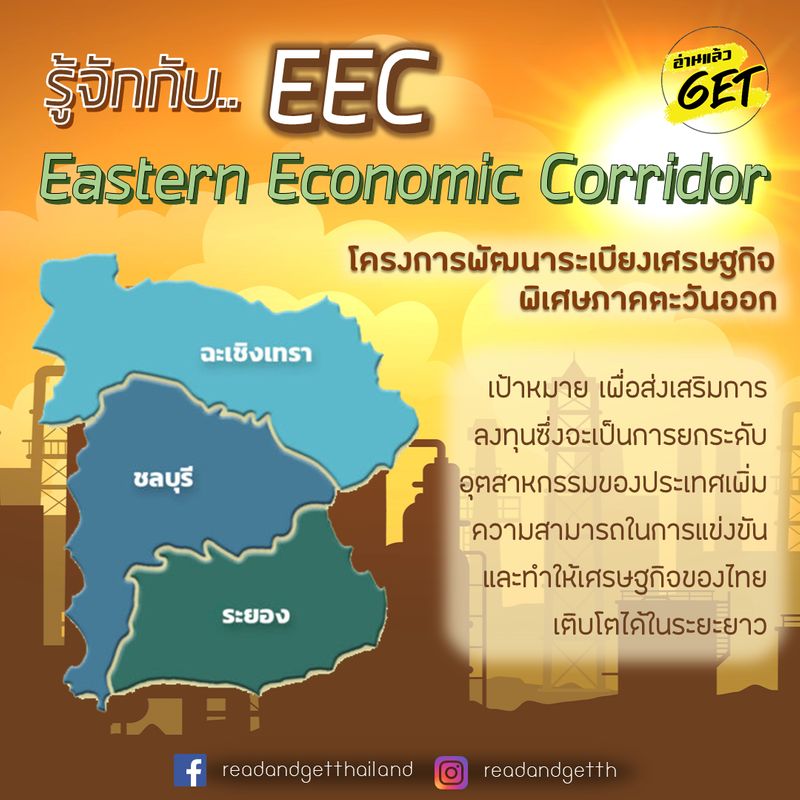 [อ่านแล้ว GET] 📌แฟน Page อ่านแล้ว GET คงจะเคยได้ยินคำว่า “EEC” ในช่วง 2 ...