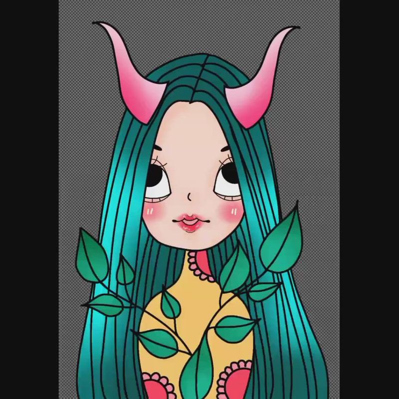 [ยูอิจังเลขา🍄Mamonaku (กาลและเวลา) 🍂🍃🐞🐶] วาดสวยยมากกก ️ ️